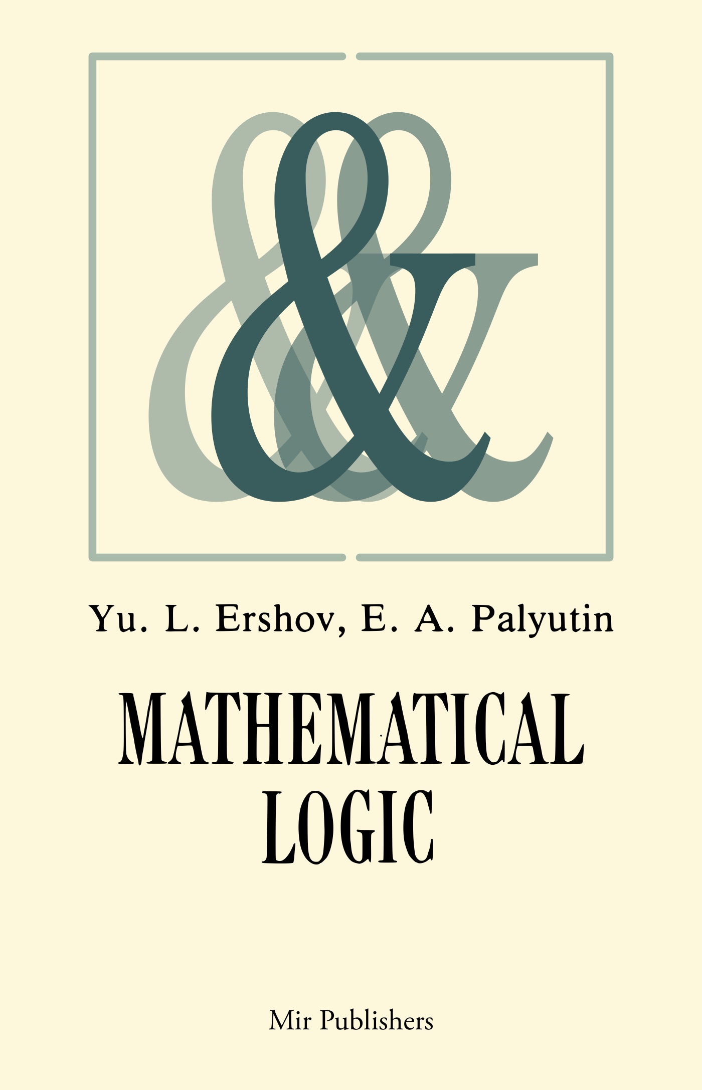 Mathematical Logic – Ershov, Palyutin | Mir Books
