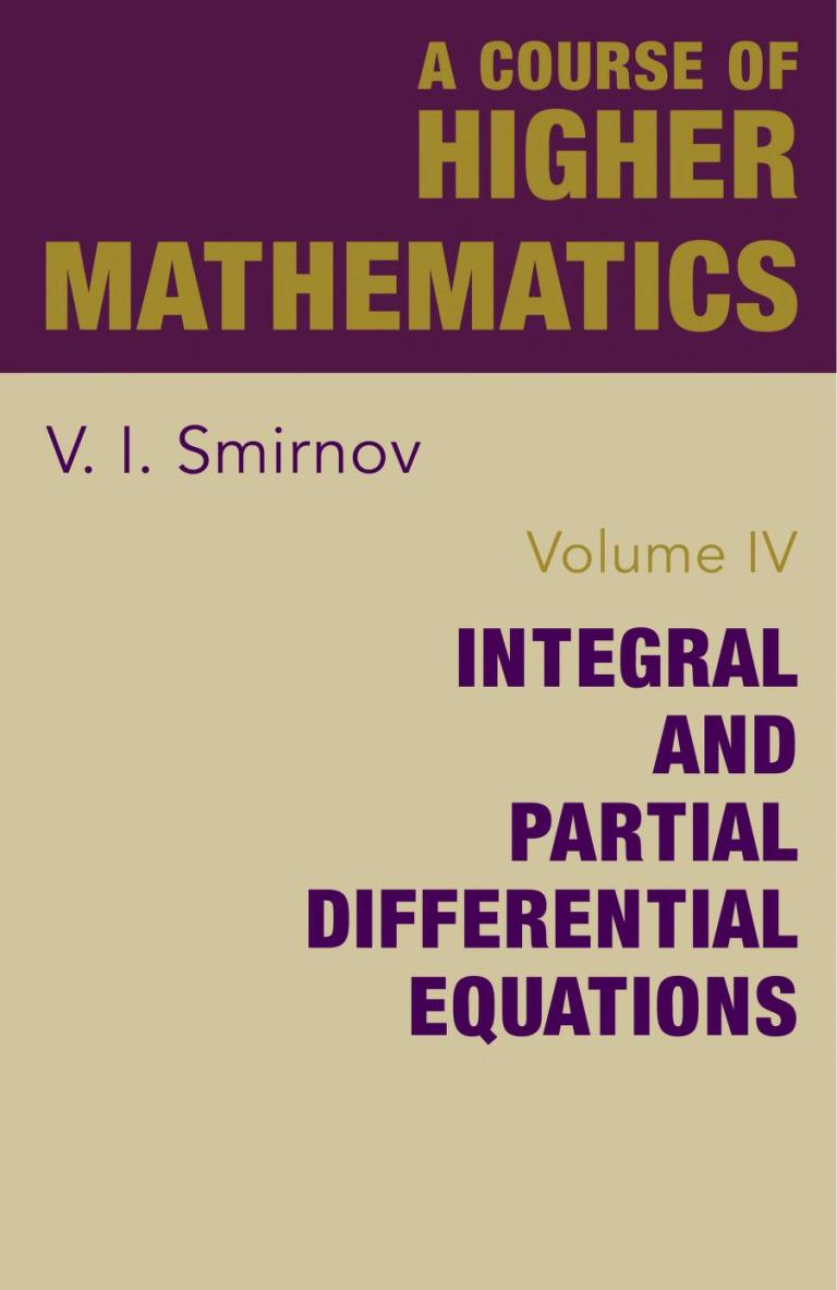 A Course of Higher Mathematics (Vols. 1 – 5) – Smirnov | Mir Books