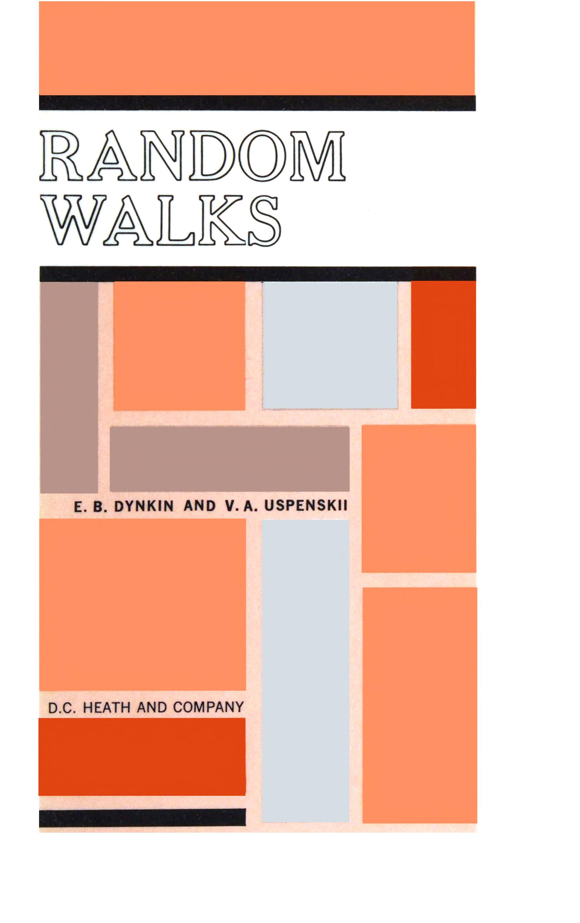 Random Walks ( Mathematical Conversations Part 3) – Dynkin, Uspenskii ...